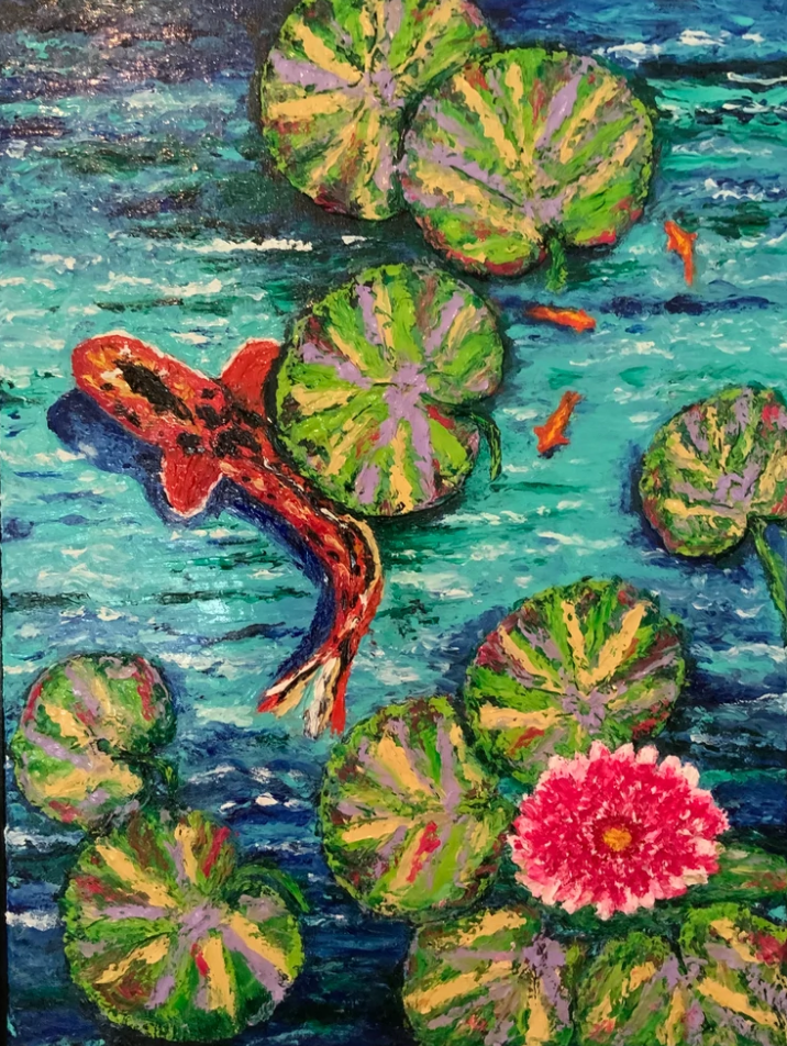 Finger Oil Paintings – Kay Gilbert Fine Art